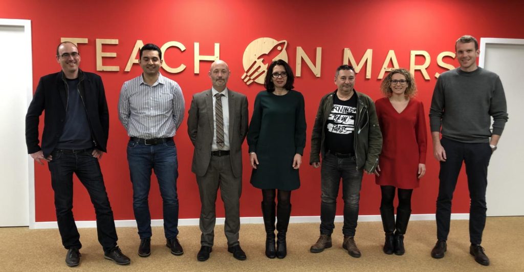 La start-up Teach on Mars s’associe à l’Inria | POC Media
